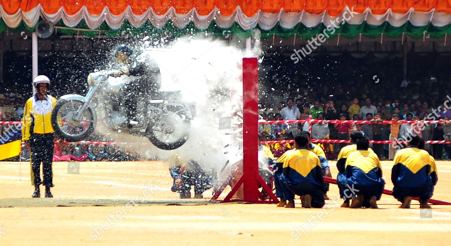 Asc Motorcycle Display Team Tornadoes Displays Editorial Stock Photo ...