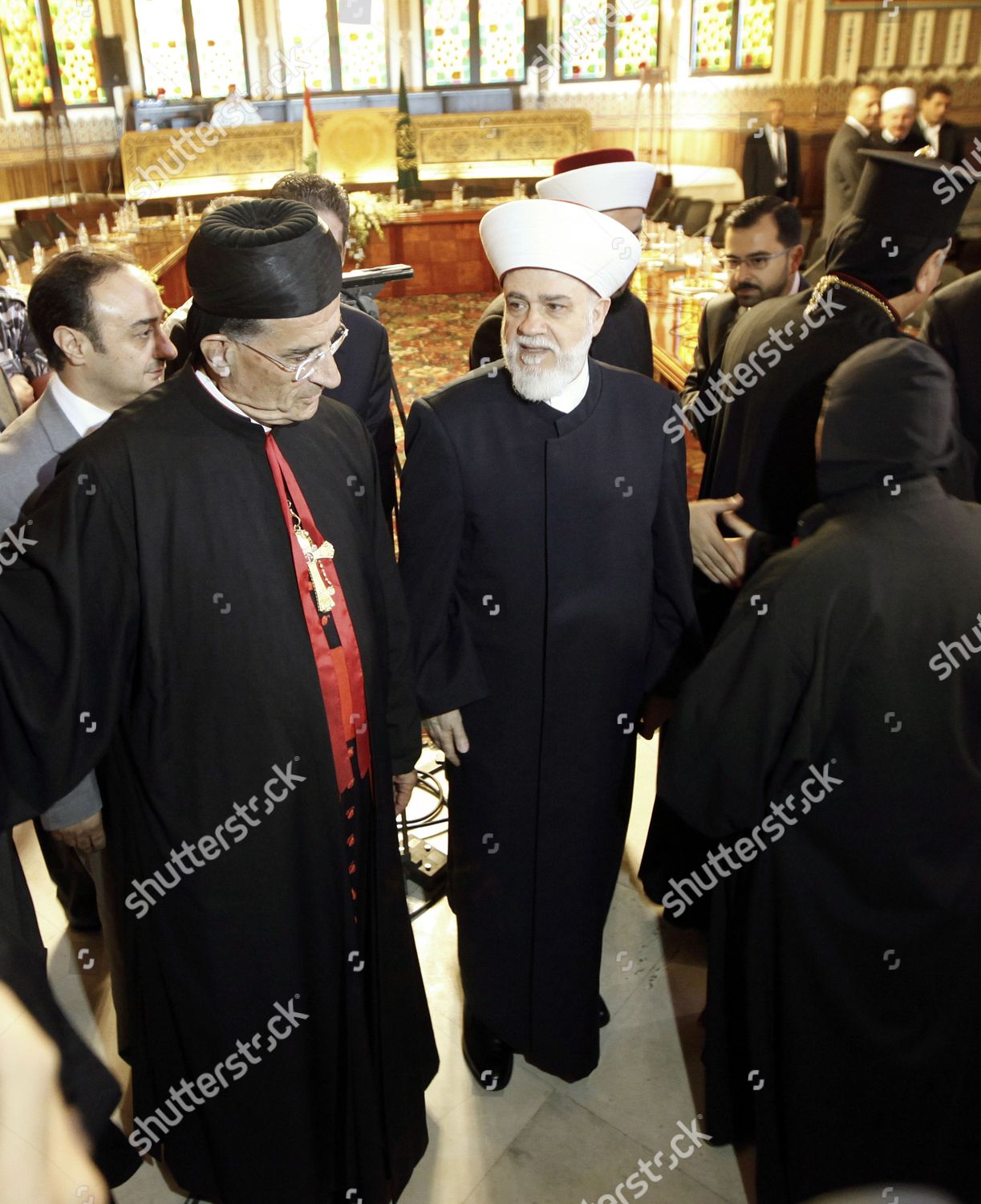Muslim Sunni Mufti Mohamed Rashid Kabbani Editorial Stock Photo - Stock ...