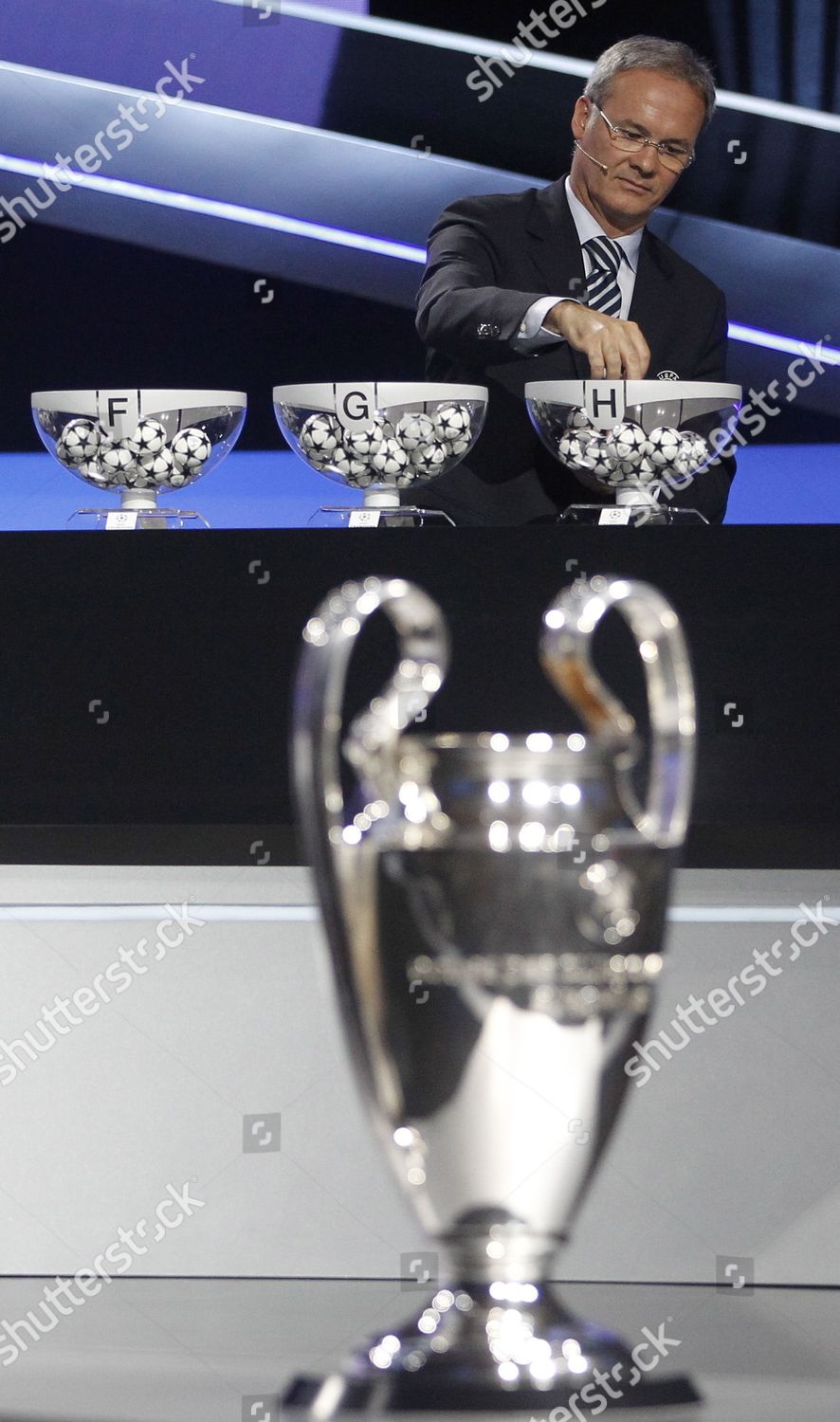 Uefa Competition Director Giorgio Marchetti Conducts Editorial Stock ...