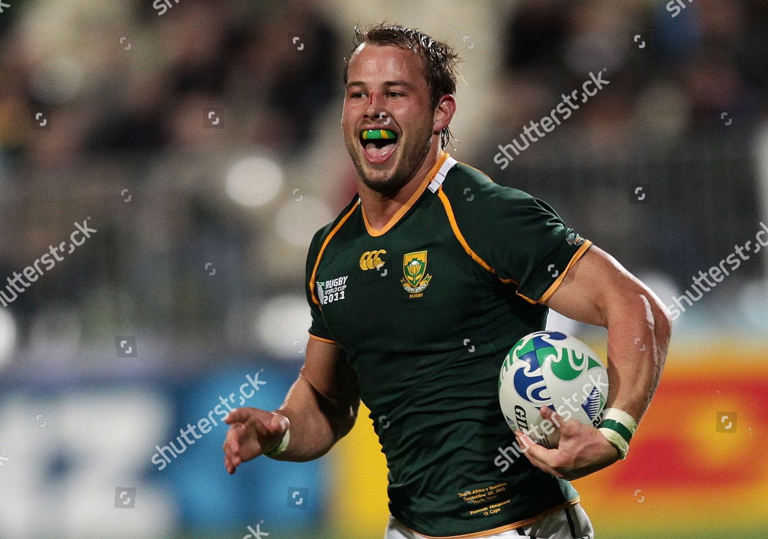 South Africas Francois Hougaard Smiles Prior Editorial Stock Photo ...
