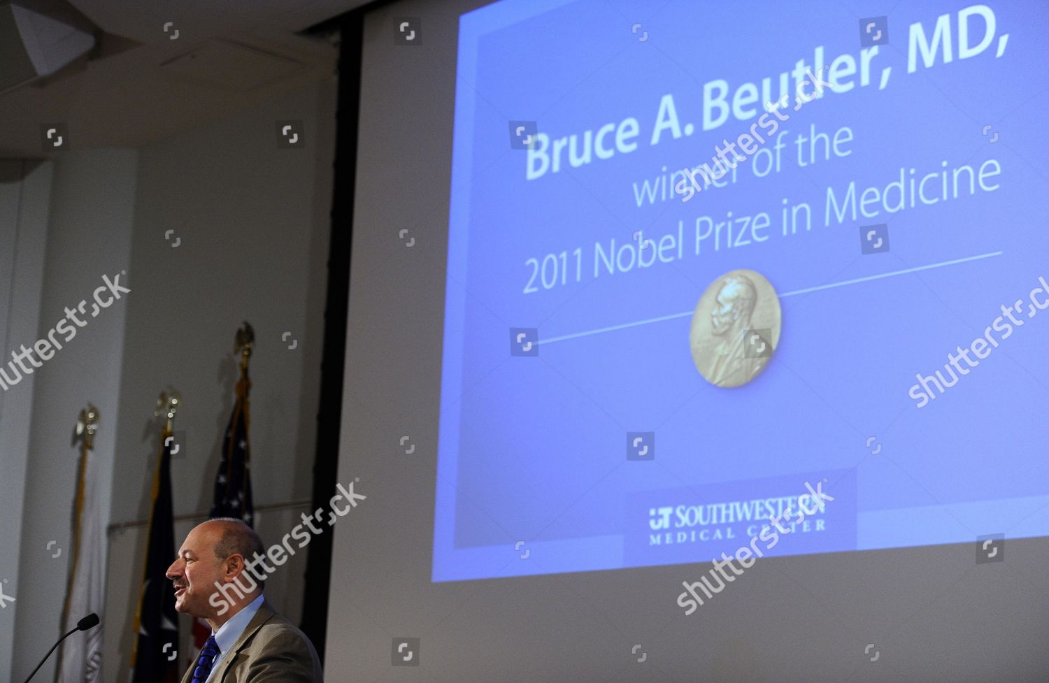 Dr Bruce Beutler New Director Center Editorial Stock Photo - Stock ...