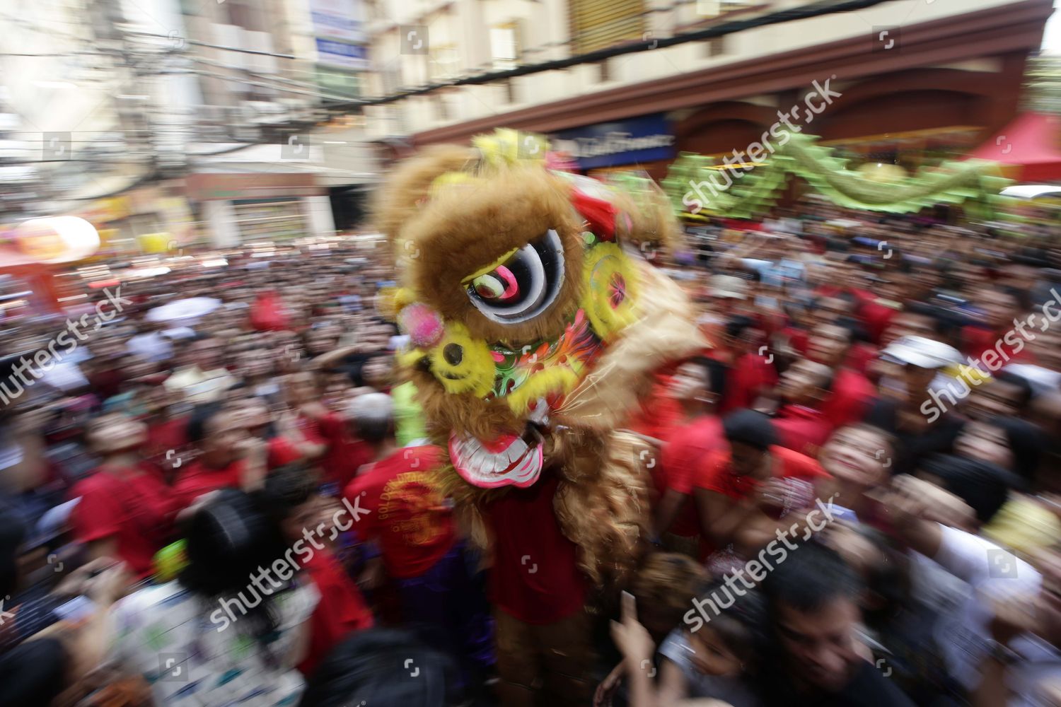 Slow Shutter Speed Effect Shows Filipino Editorial Stock Photo - Stock ...