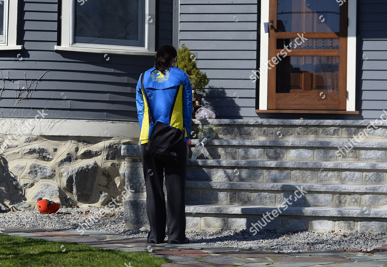Neighbor Megan Cloke Wearing Jacket 117th Editorial Stock Photo - Stock ...