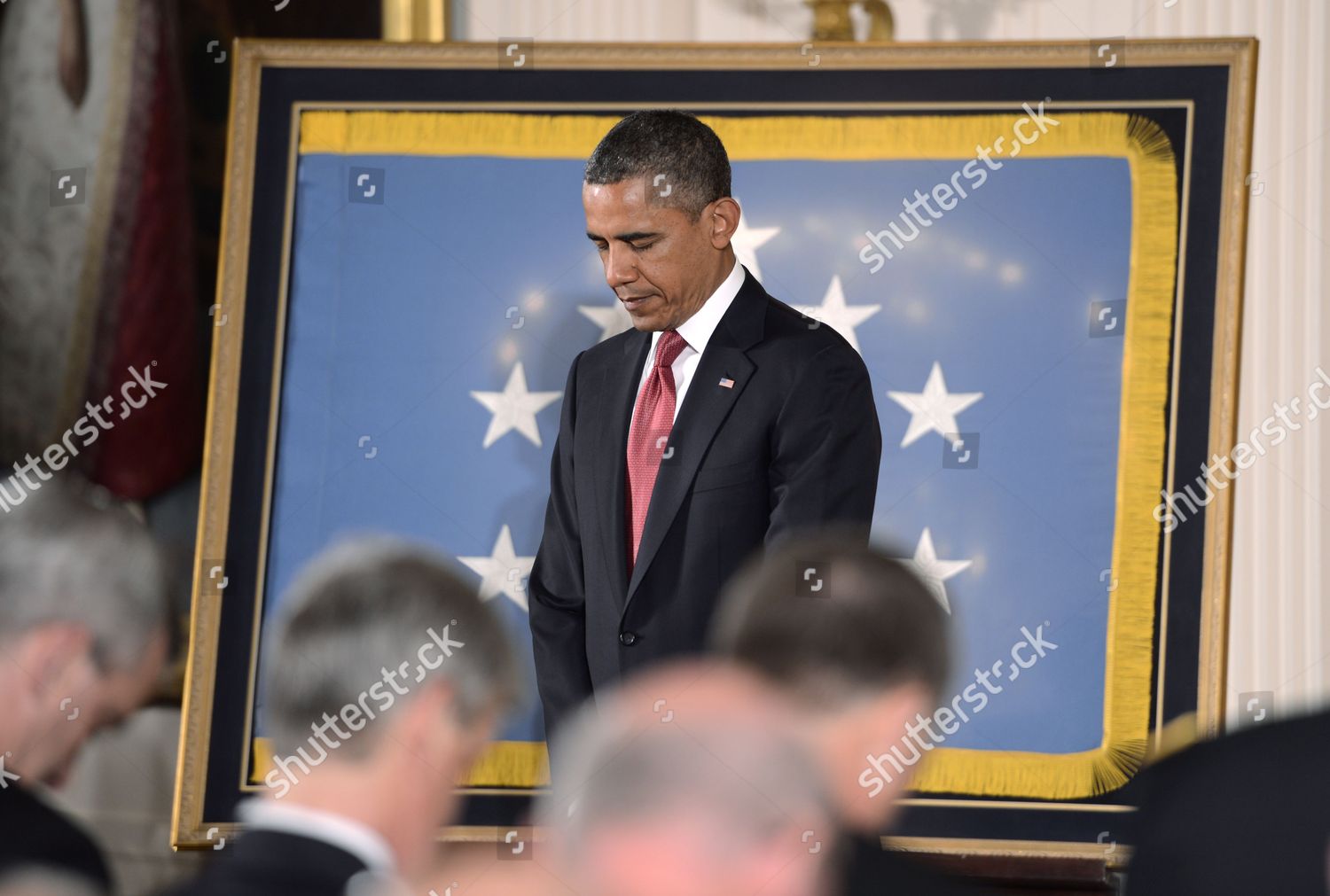 Us President Barack Obama Bows His Editorial Stock Photo - Stock Image ...