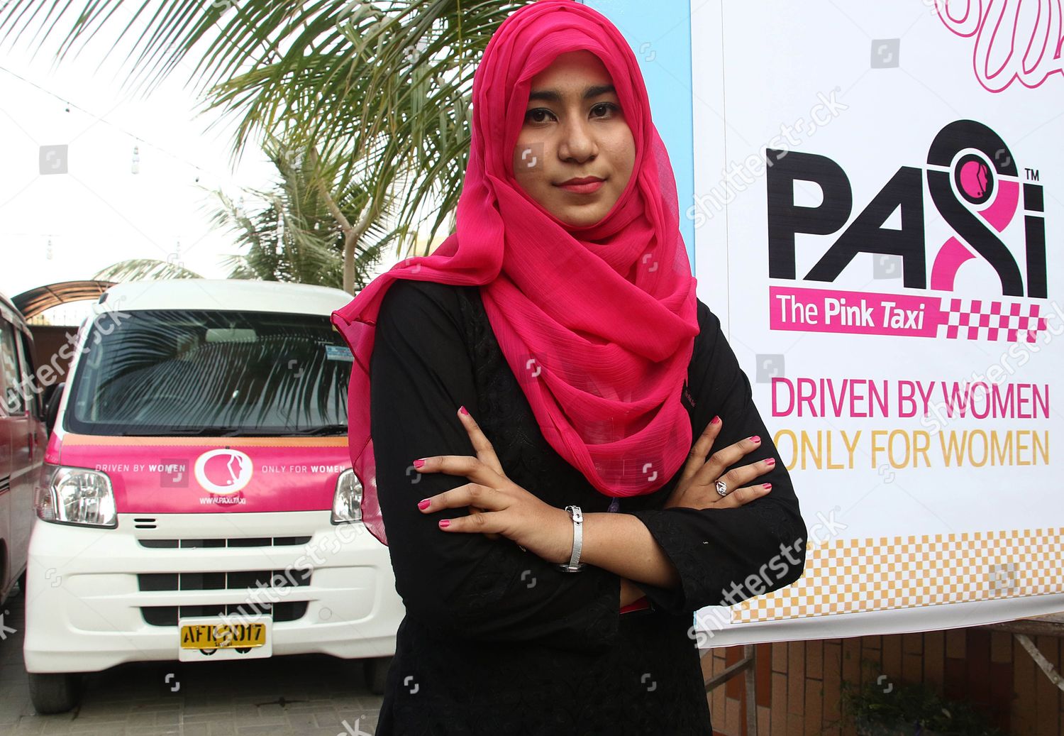 Lady Driver First Ever Womenexclusive Taxi Editorial Stock Photo ...