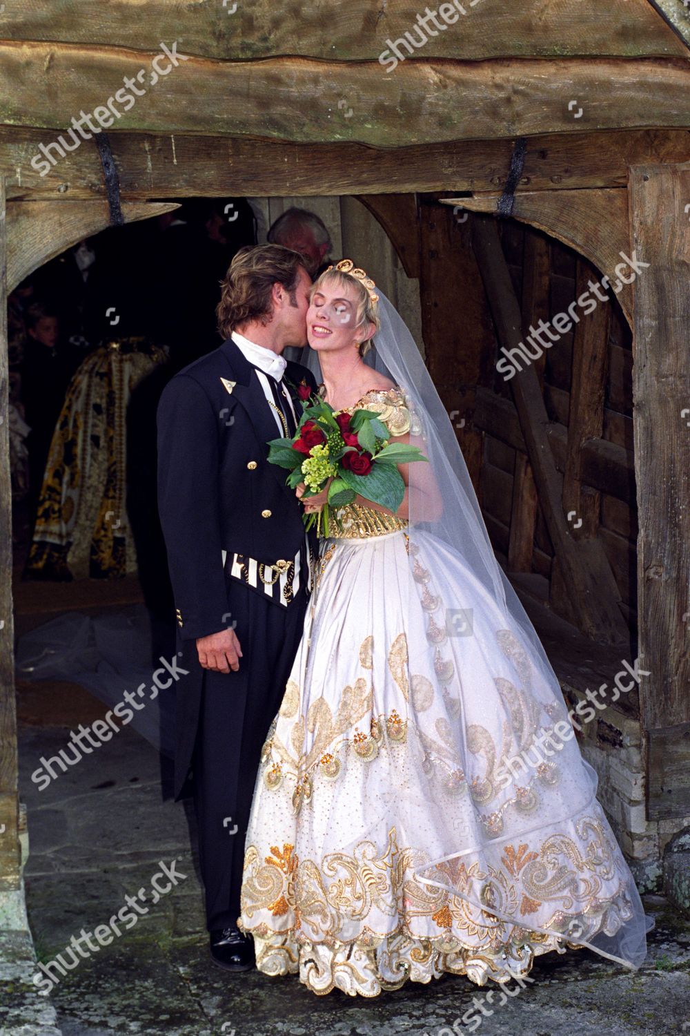 Rock Star Sting L His Bride Editorial Stock Photo - Stock Image ...