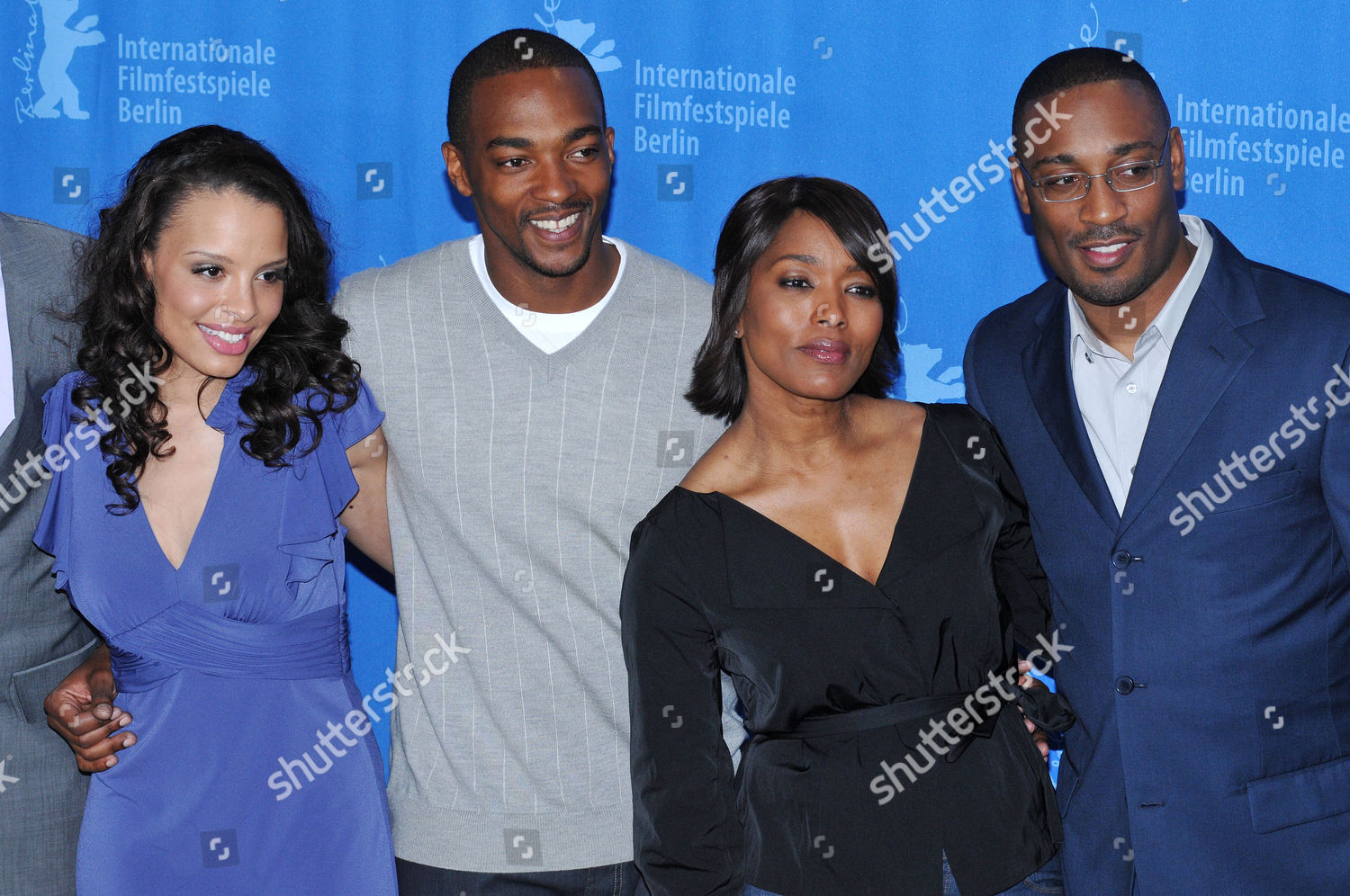 Antonique Smith Anthony Mackie Angela Bassett Editorial Stock Photo ...