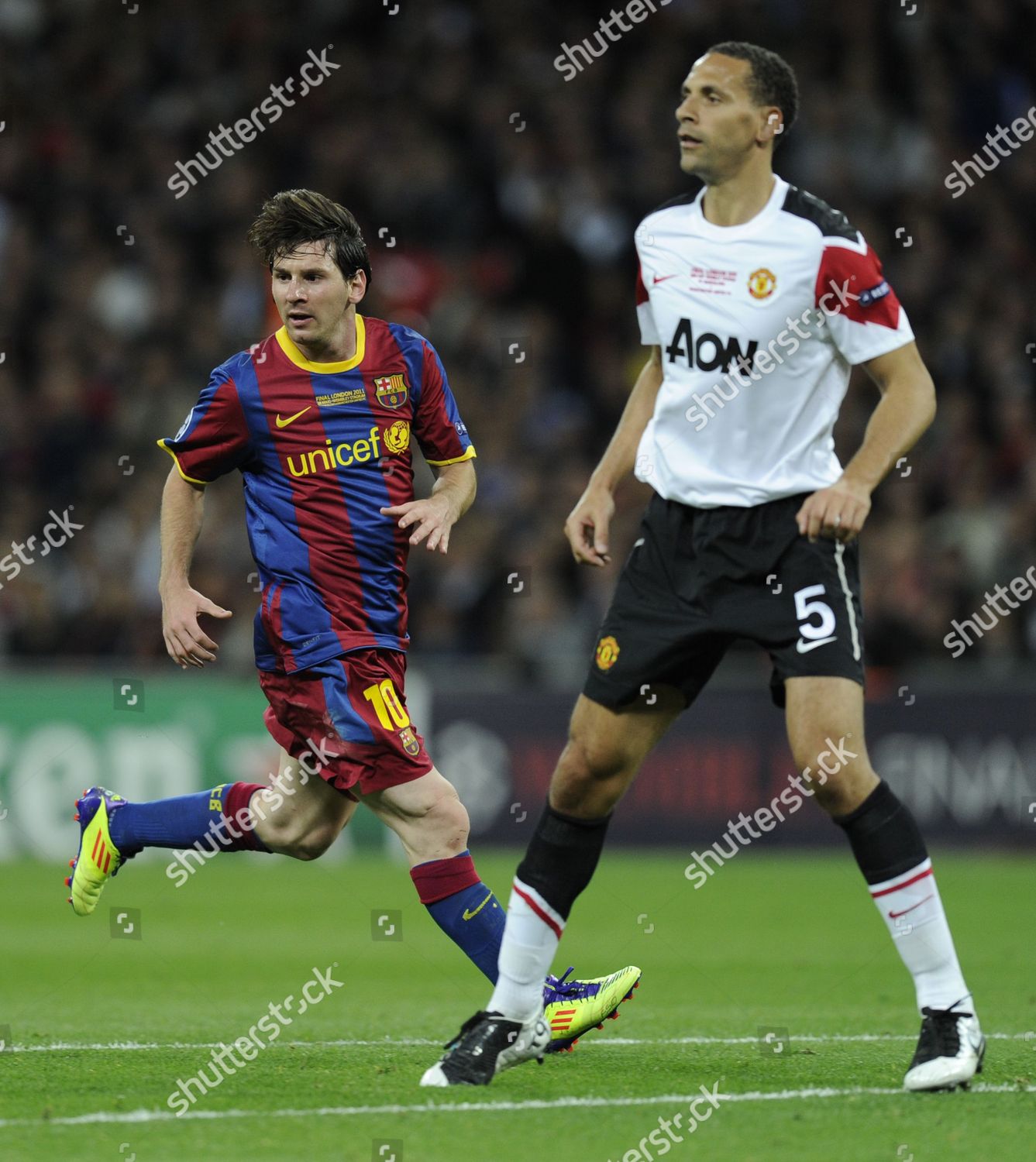 Lionel Messi Fc Barcelona Runs Behind Editorial Stock Photo - Stock ...