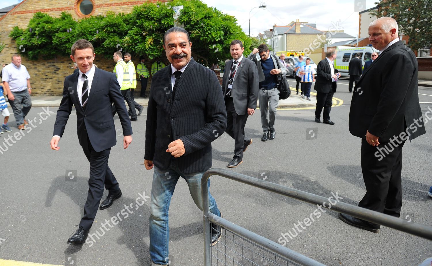 Fulham Owner Shahid Khan Arrives Ahead Editorial Stock Photo - Stock ...