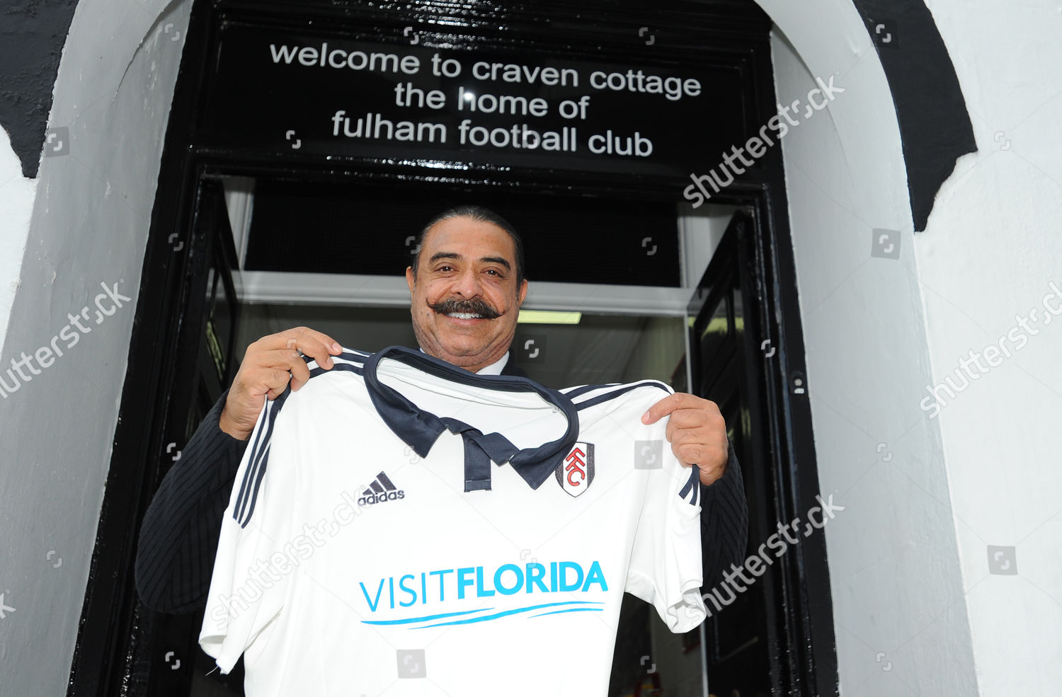 Fulham Owner Shahid Khan Poses Adidas Editorial Stock Photo - Stock ...