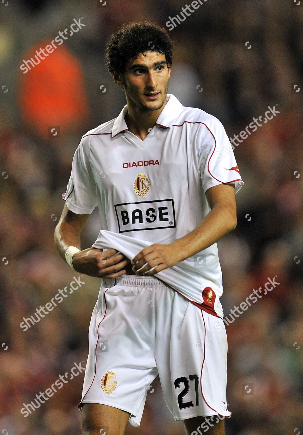 Marouane Fellaini Standard Liege United Kingdom Editorial Stock Photo ...