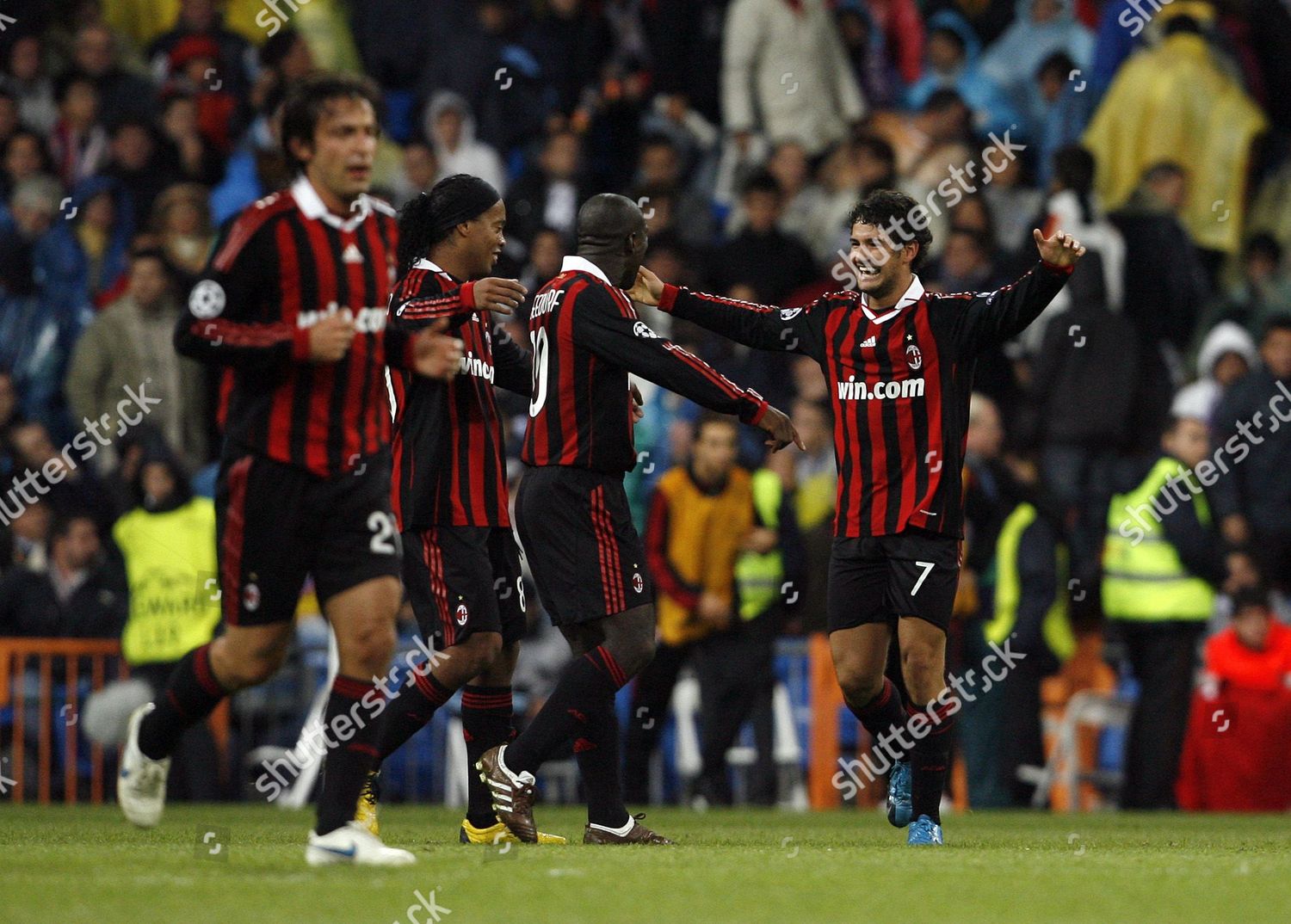 Pato Ac Milan Right Celebrates Scoring Editorial Stock Photo - Stock ...