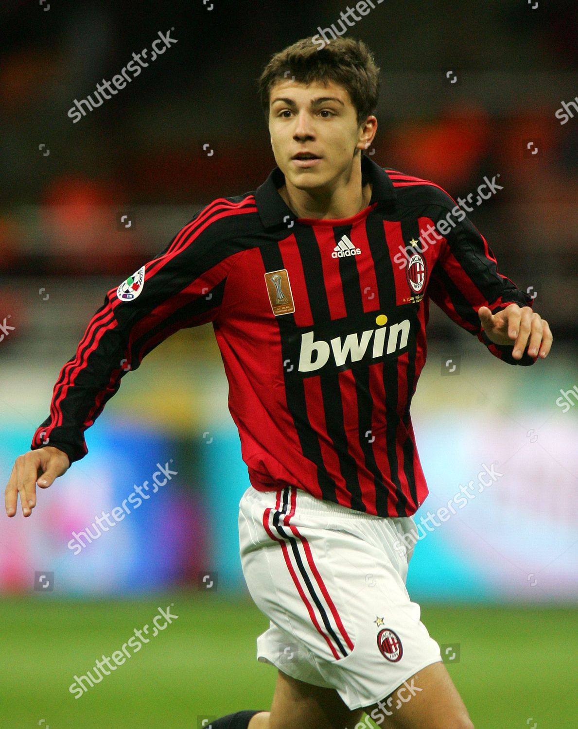 Alberto Paloschi Ac Milan Editorial Stock Photo - Stock Image ...