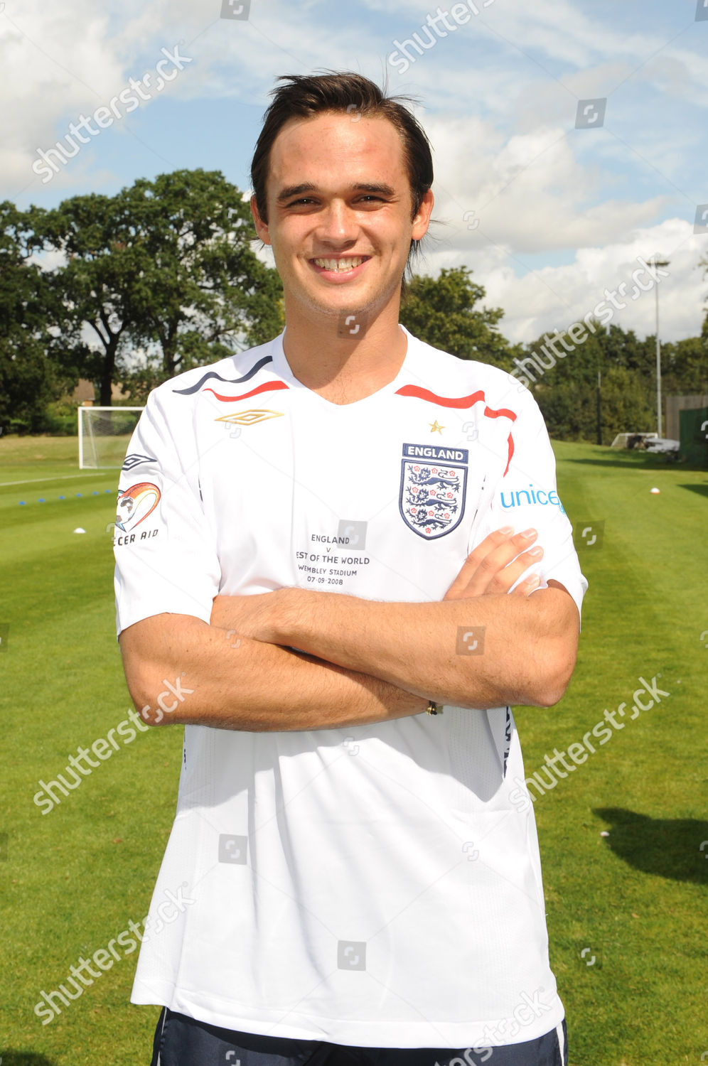 Singer Gareth Gates England Team United Editorial Stock Photo - Stock ...