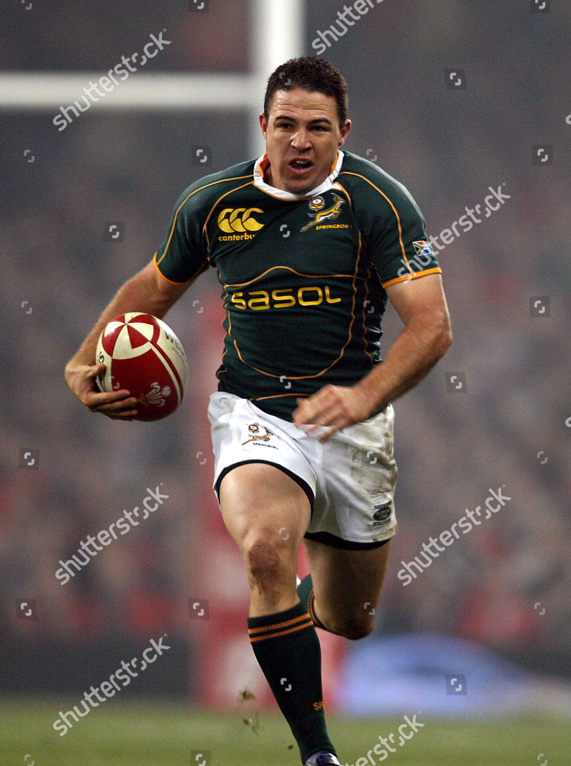Andre Pretorius South Africa Runs Ball Editorial Stock Photo - Stock ...
