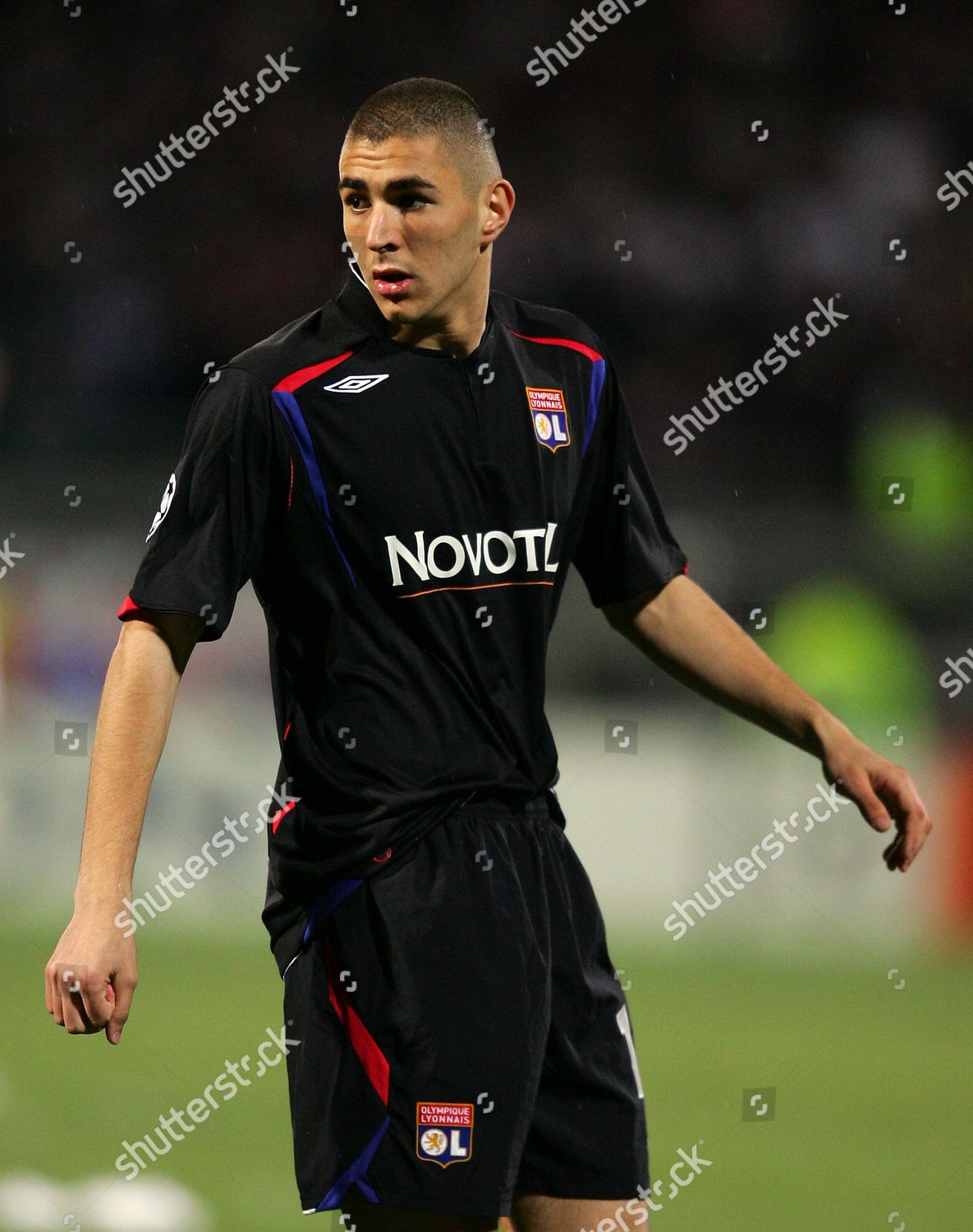 Karim Benzema Olympique Lyonnais Editorial Stock Photo - Stock Image ...