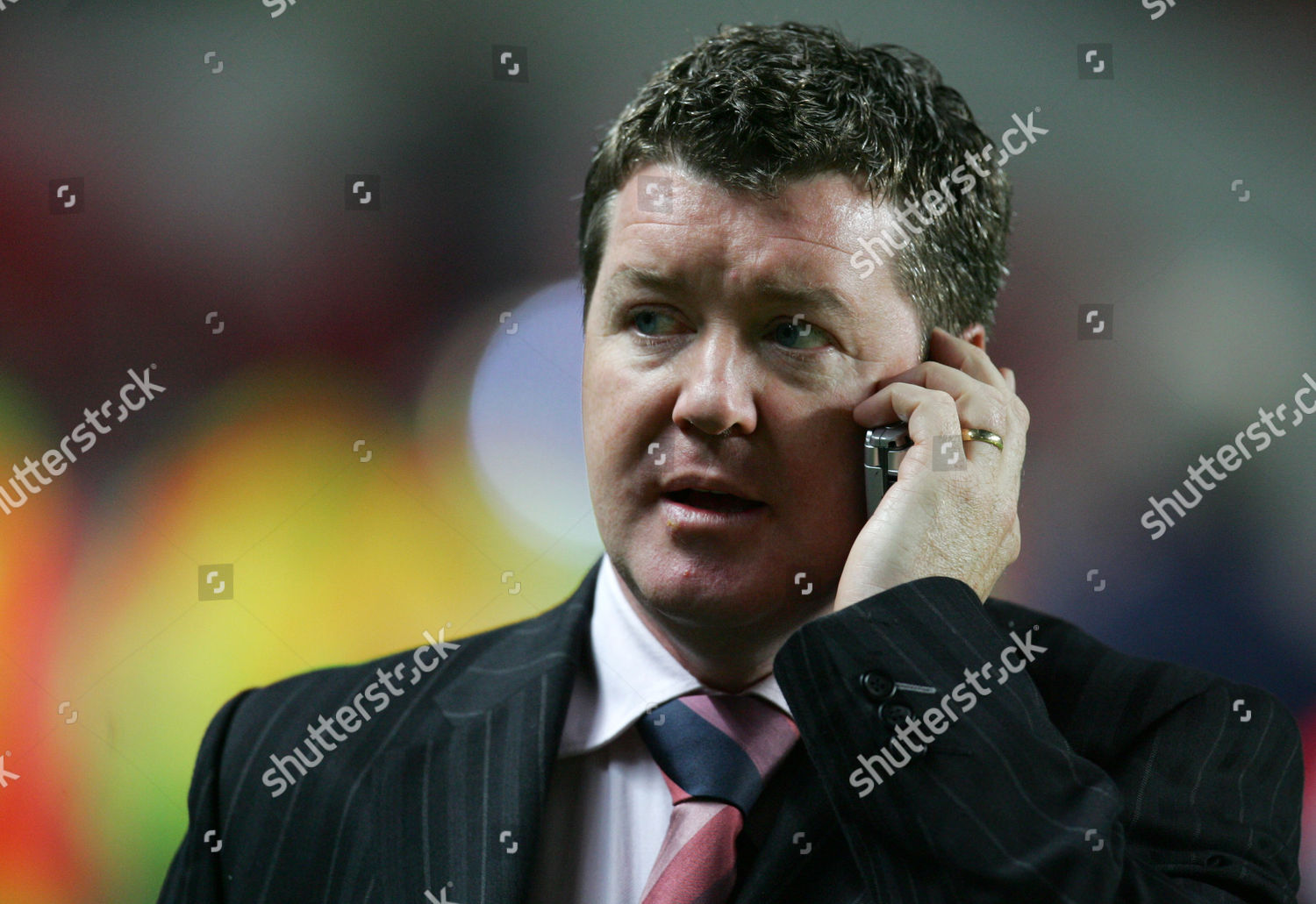 Sky Sports Tv Presenter Geoff Shreeves Editorial Stock Photo - Stock ...
