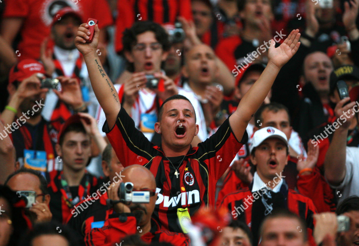 Ac Milan Supporter Editorial Stock Photo - Stock Image | Shutterstock