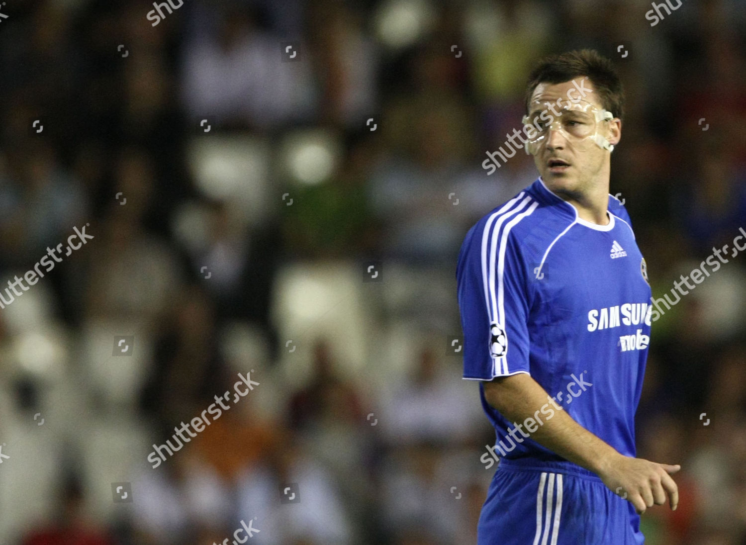 Chelsea Captain John Terry Wears Mask Editorial Stock Photo - Stock ...