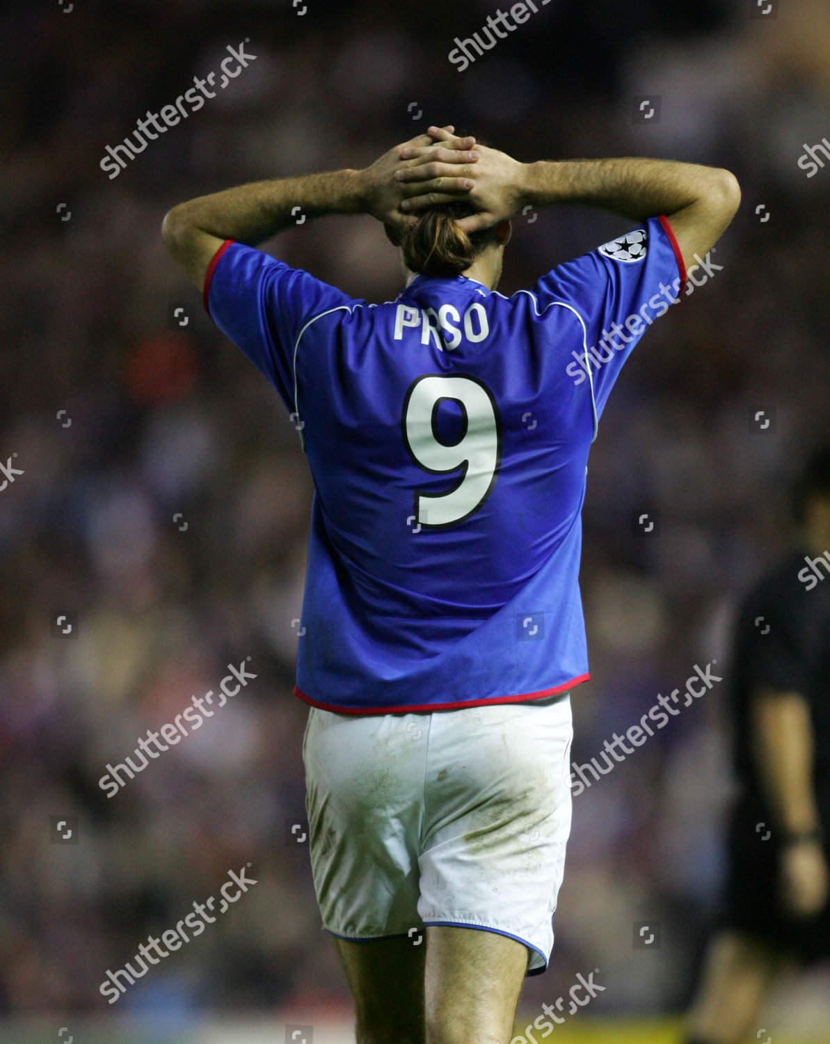 Dado Prso Glasgow Rangers Reacts After Editorial Stock Photo - Stock ...