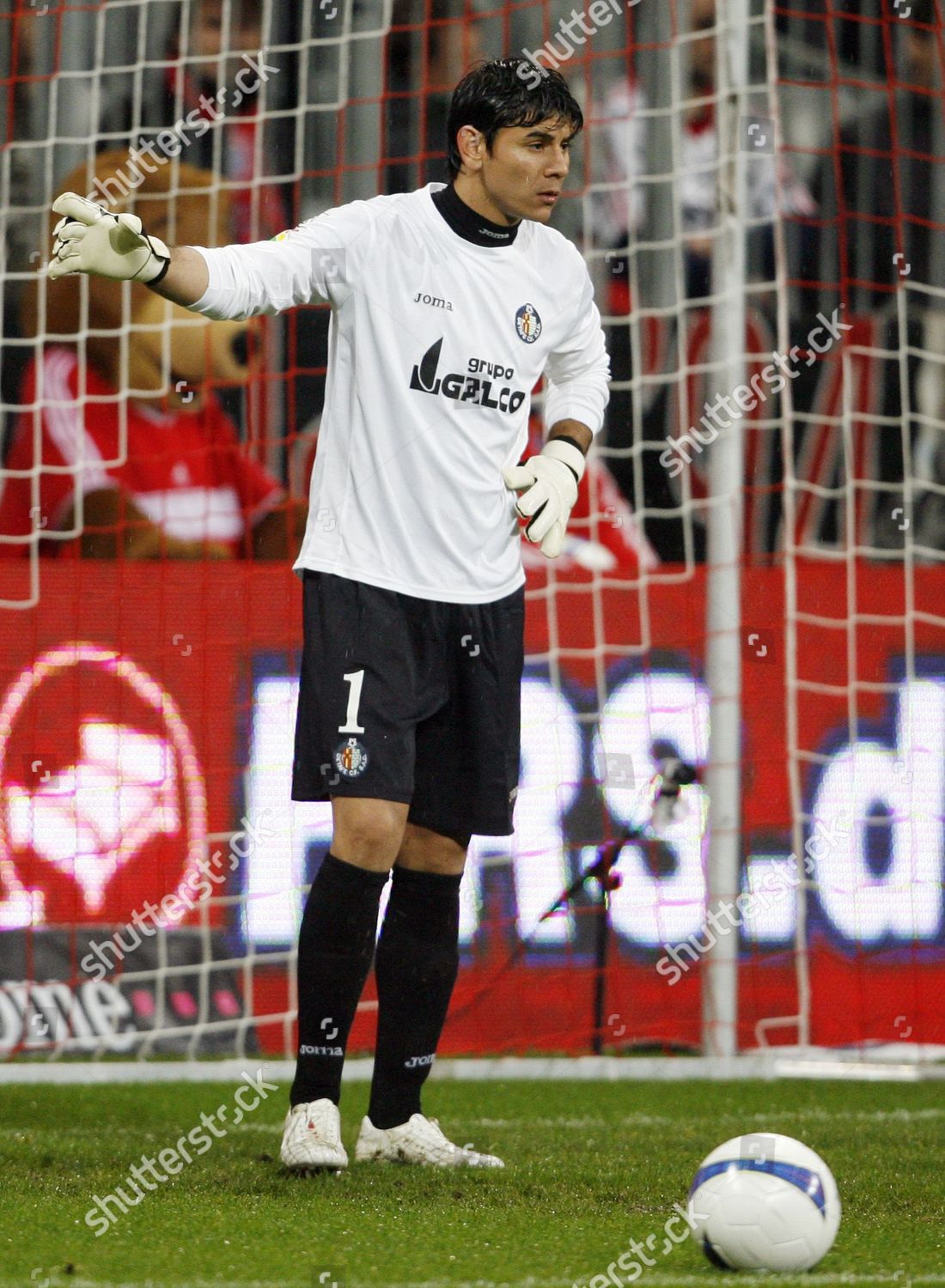 Getafe Goalkeeper Oscar Ustari Editorial Stock Photo - Stock Image ...