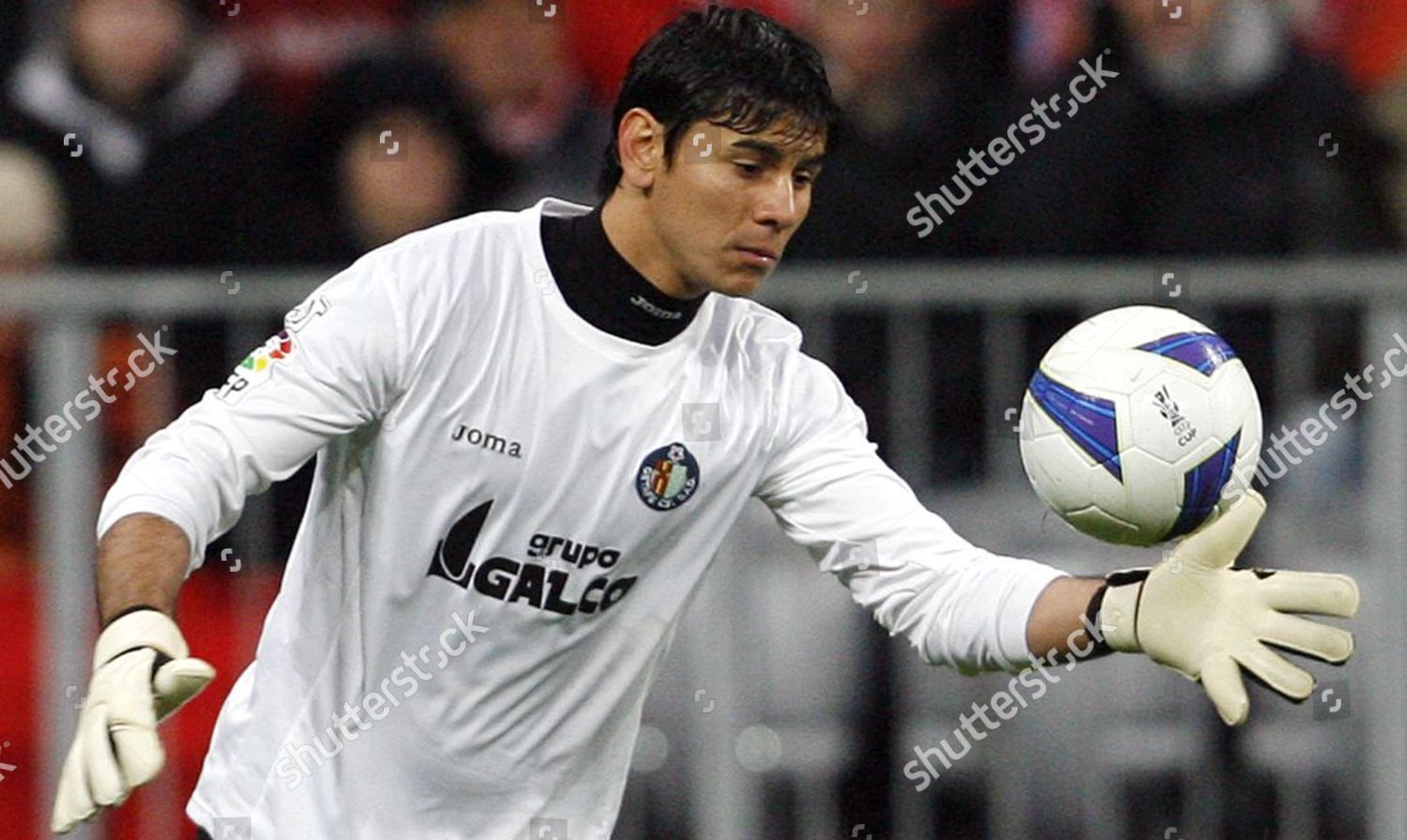 Getafe Goalkeeper Oscar Ustari Editorial Stock Photo - Stock Image ...