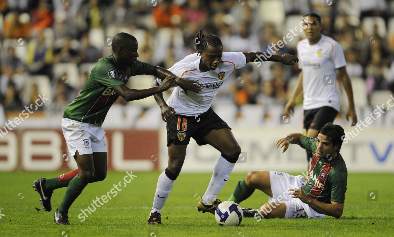 Fernandes Valencia Djalma Cs Maritimo Fight Editorial Stock Photo ...