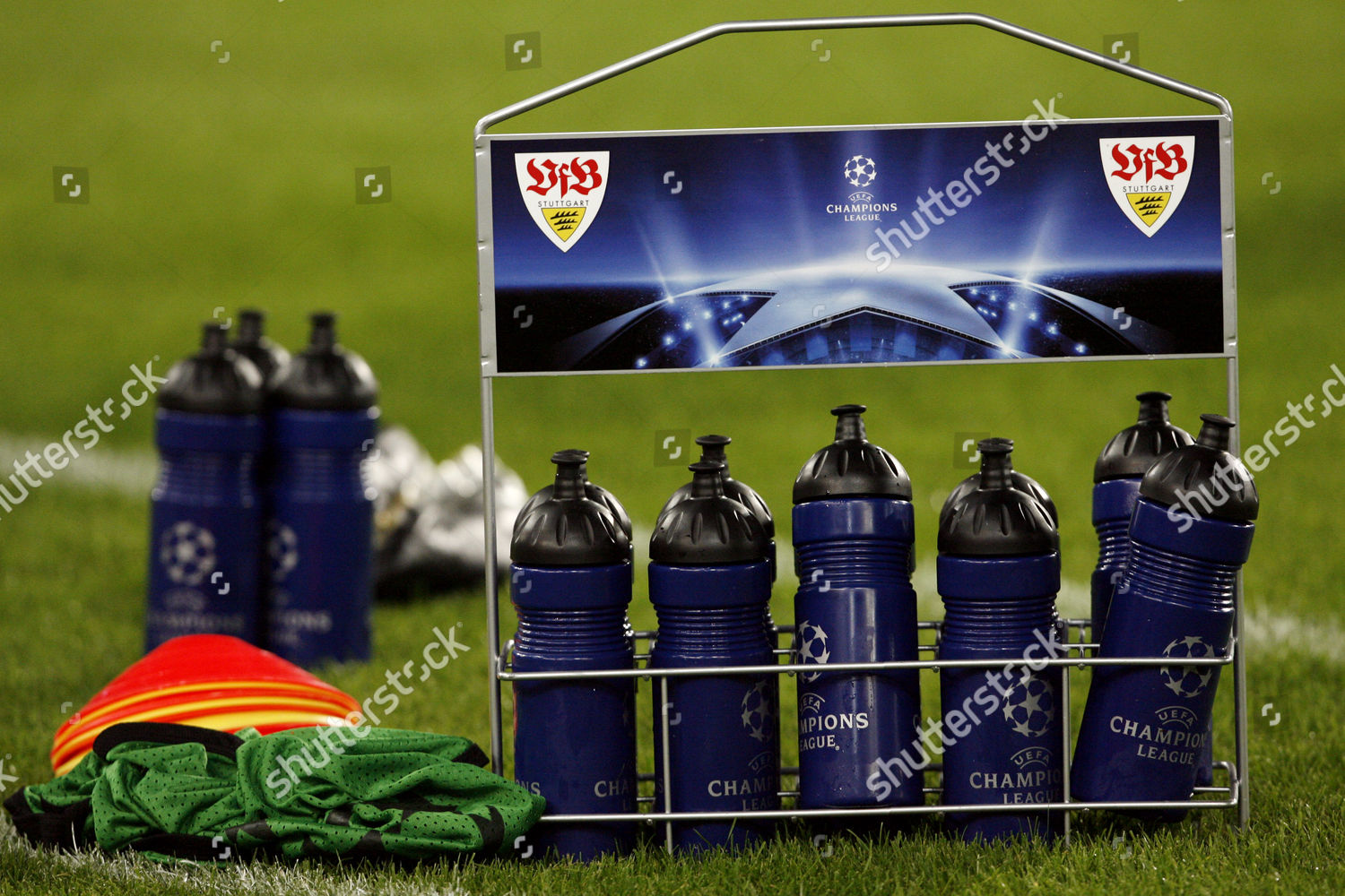 Uefa Champions League Branded Water Bottles Editorial Stock Photo ...