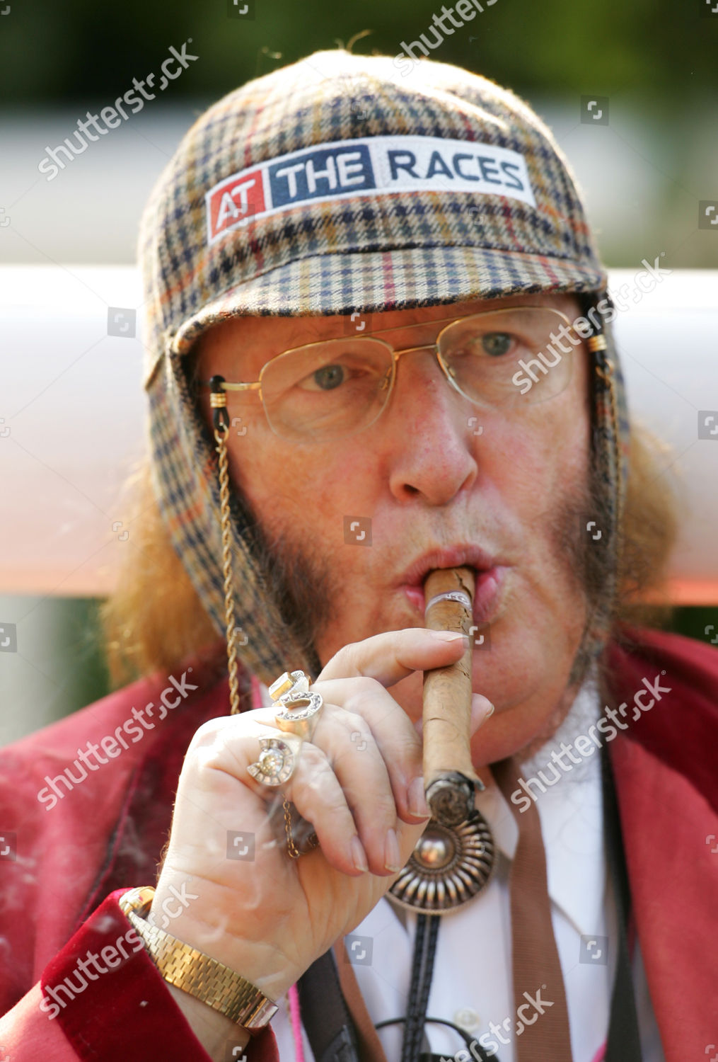Racing Pundit John Mccririck Editorial Stock Photo - Stock Image ...