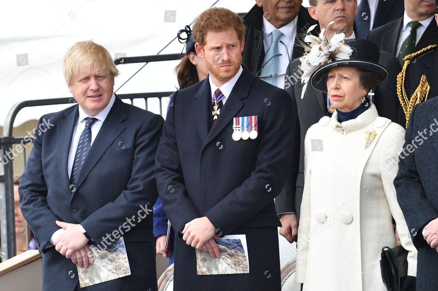 Boris Johnson Prince Harry Princess Anne Editorial Stock Photo - Stock ...