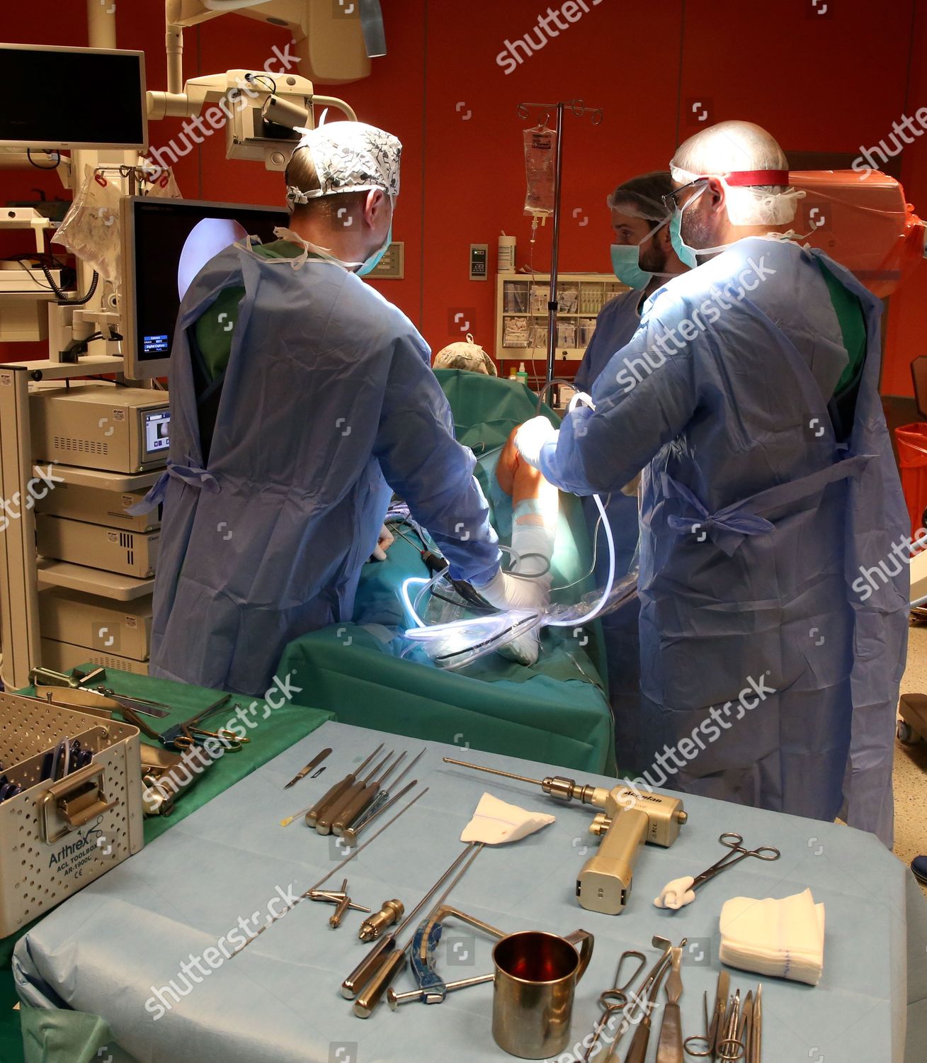 Orthopaedist Adrian Rymarczyk R Orthopaedist Grzegorz Editorial Stock ...