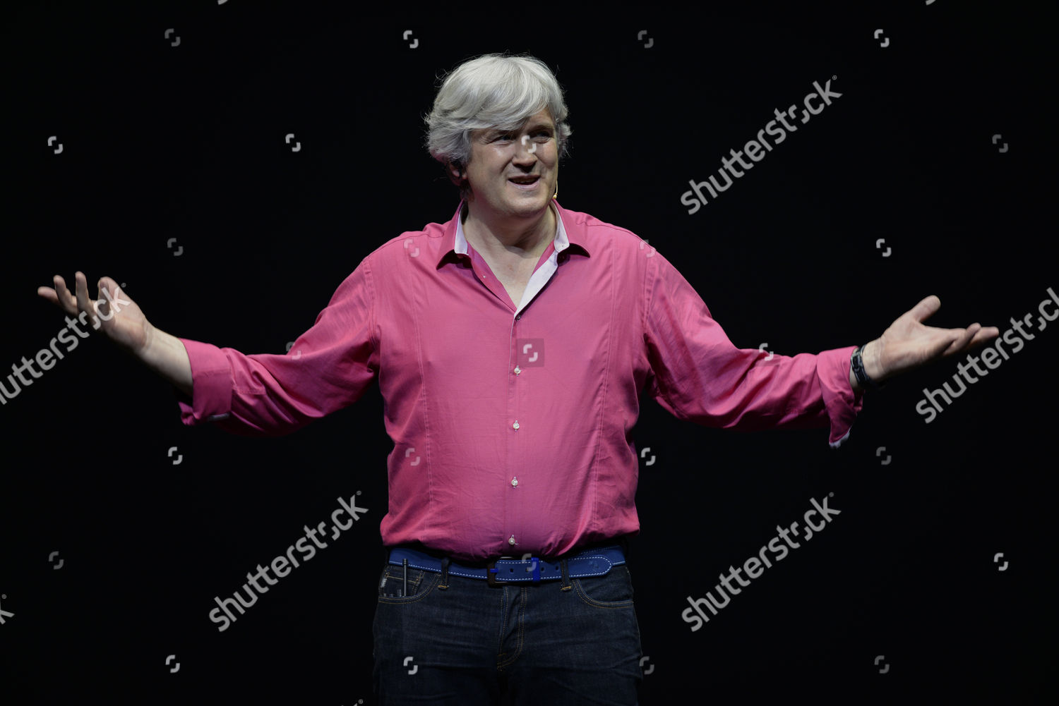 Aldebaran Robotics Ceo Bruno Maisonnier Speaks Editorial Stock Photo ...