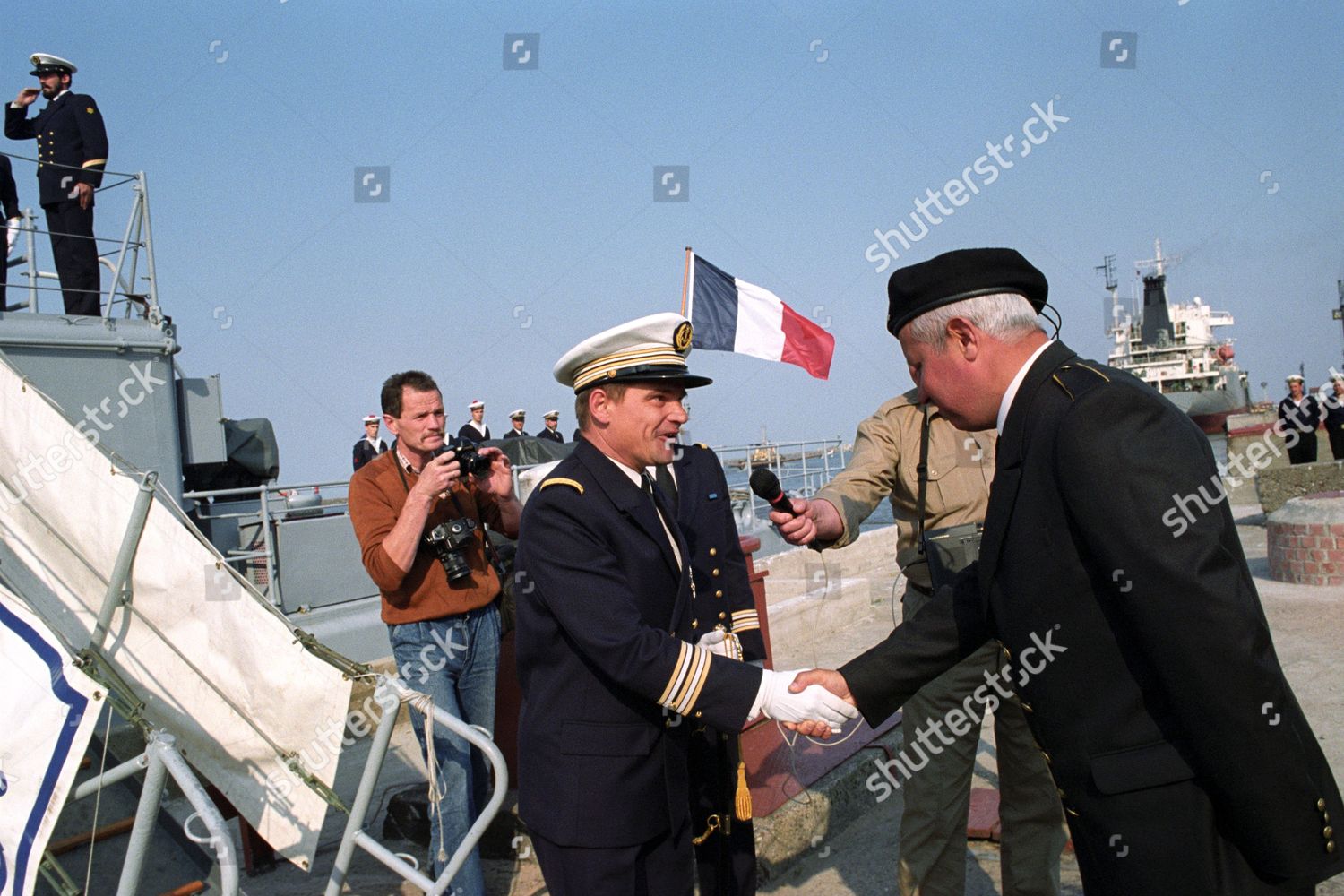 Captain French Warship Lieutenant De Vaisseau Editorial Stock Photo ...