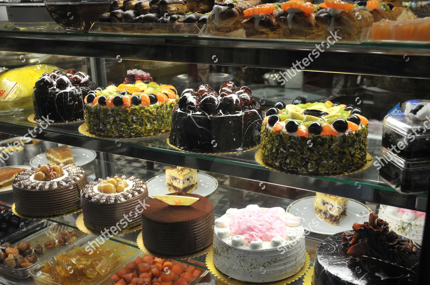 Turkish Cakes Editorial Stock Photo - Stock Image | Shutterstock