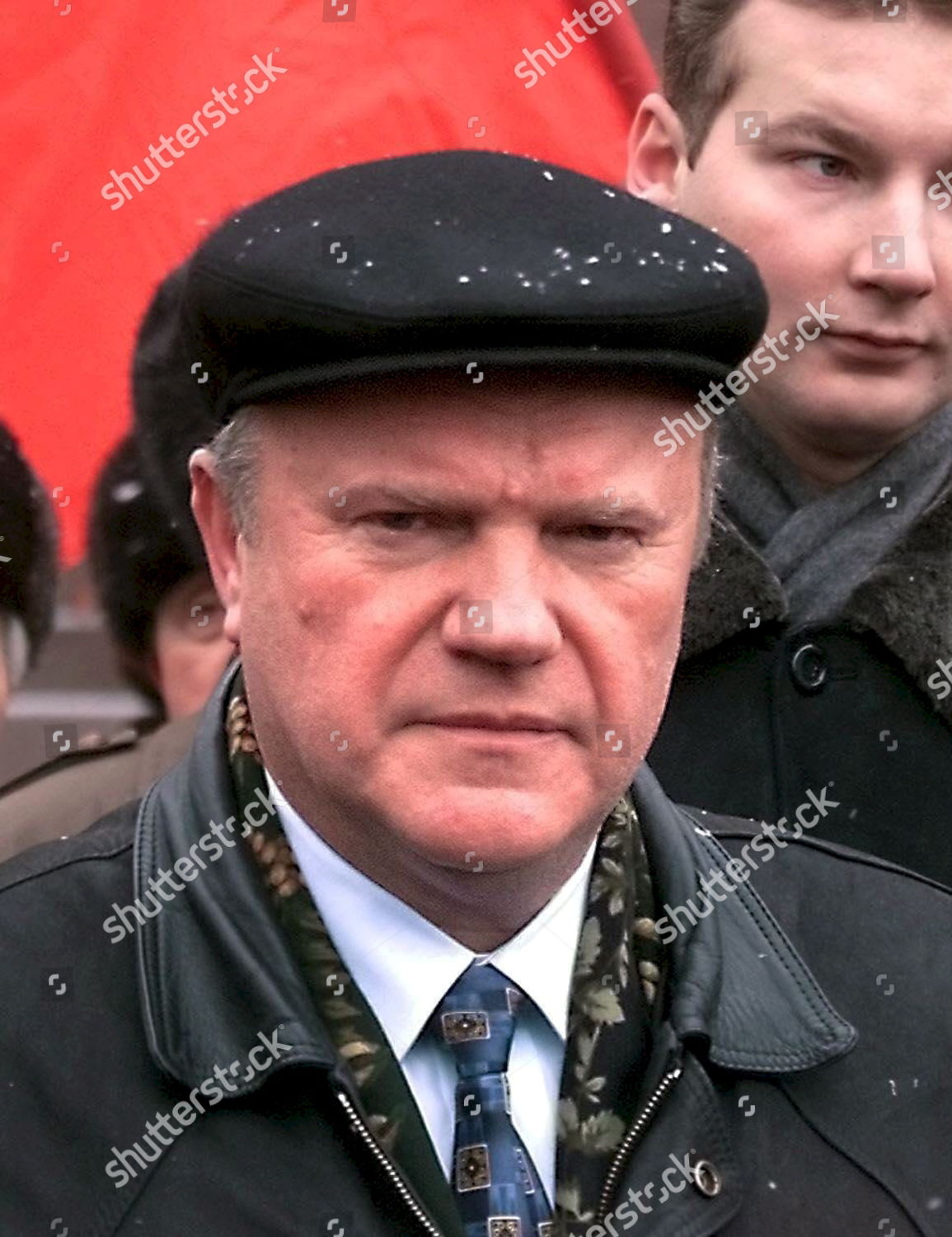 Leader Russian Communists Gennady Zuganov Leads Editorial Stock Photo ...