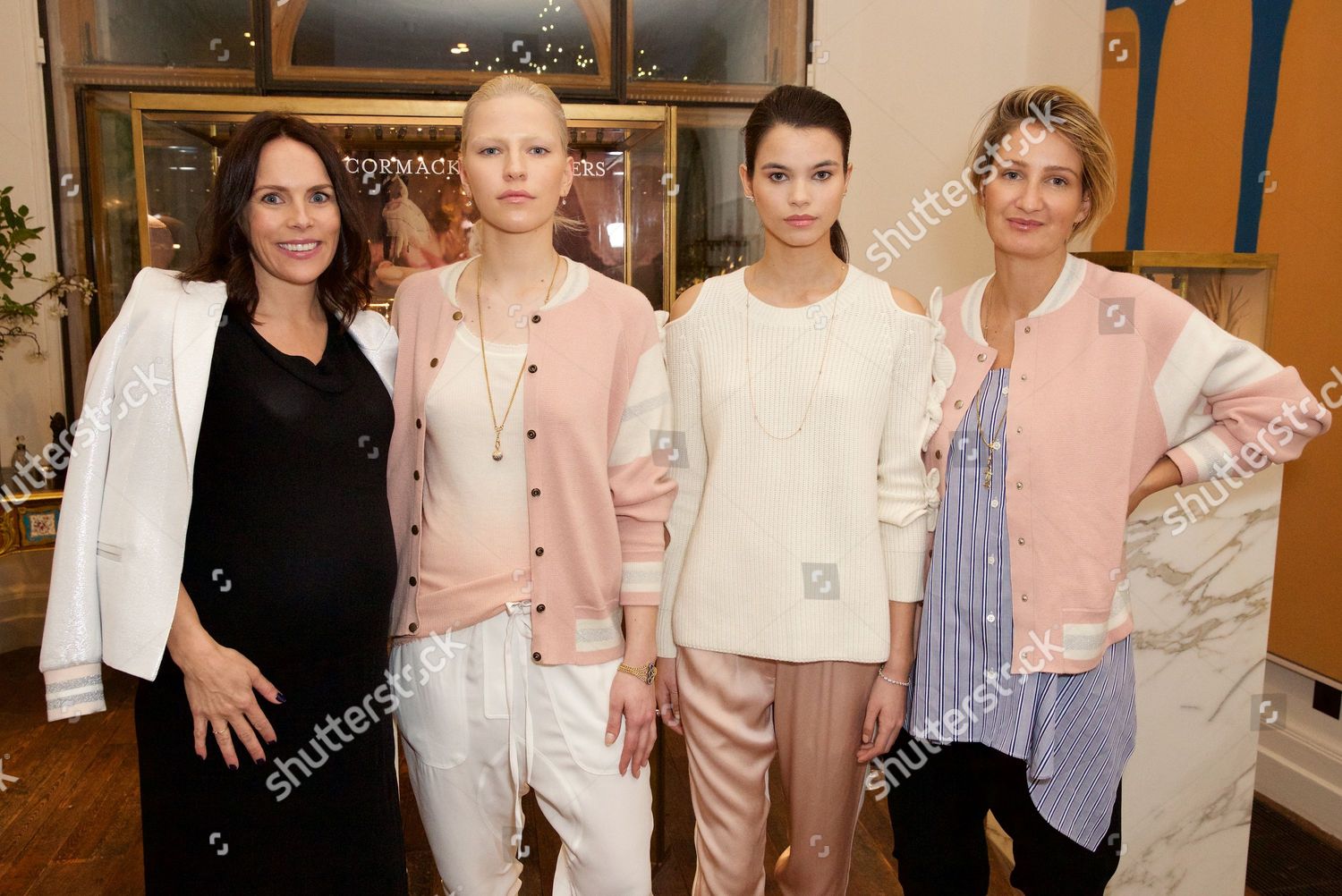 Jessica Mccormack Zoe Jordan Models Editorial Stock Photo - Stock Image ...