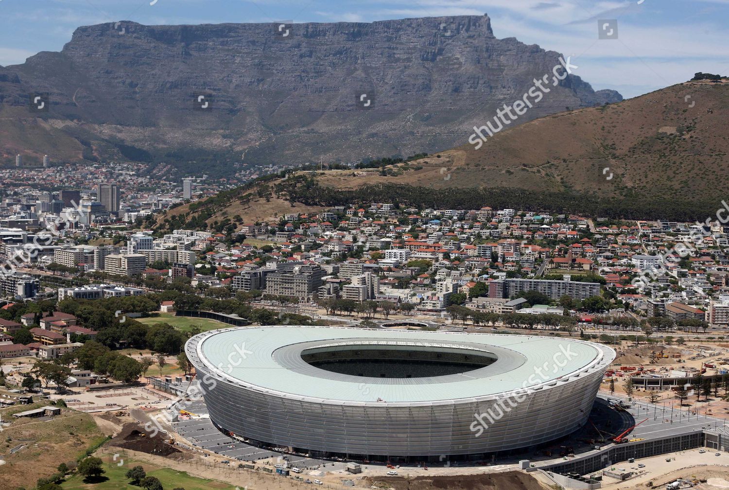 Ariel View Cape Town Stadium Cape Editorial Stock Photo - Stock Image ...