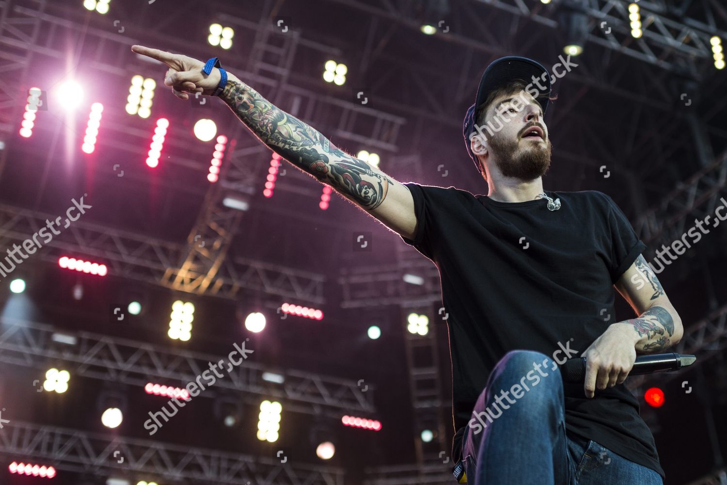 German Rapper Benjamin Griffey Aka Casper Editorial Stock Photo - Stock ...