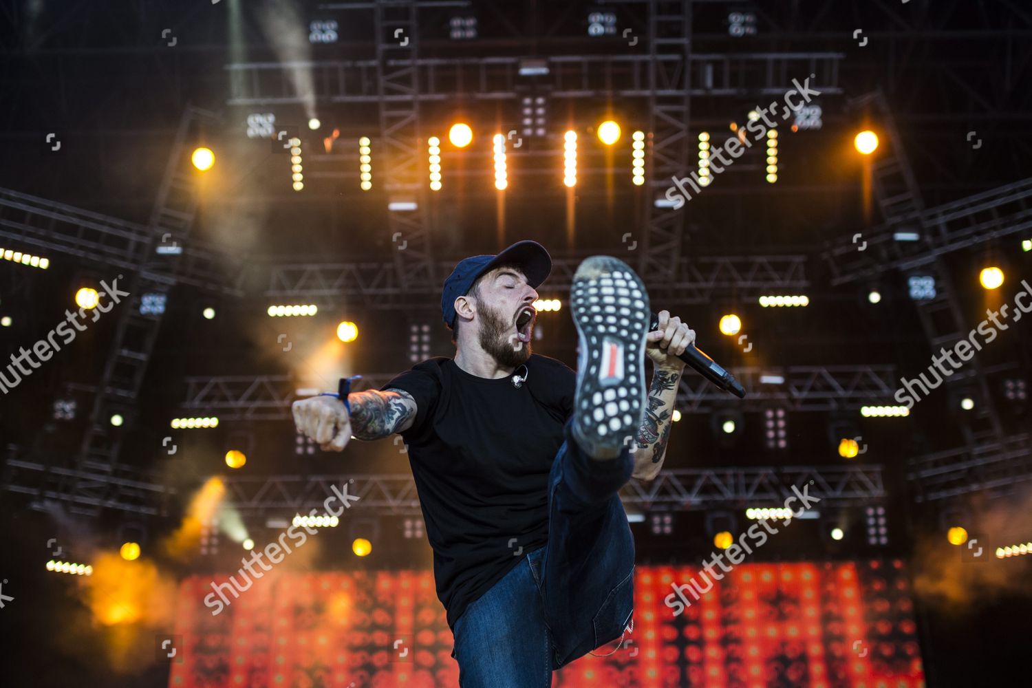German Rapper Benjamin Griffey Aka Casper Editorial Stock Photo - Stock ...