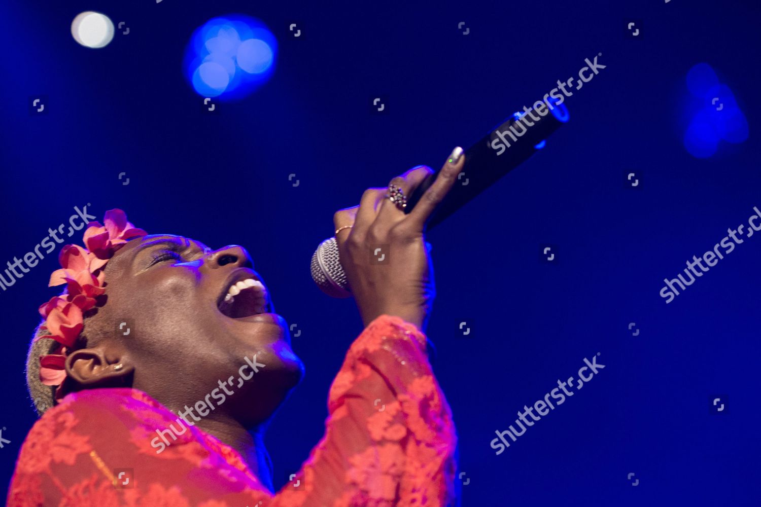 Us Singer Liv Warfield Performs Band Editorial Stock Photo - Stock ...
