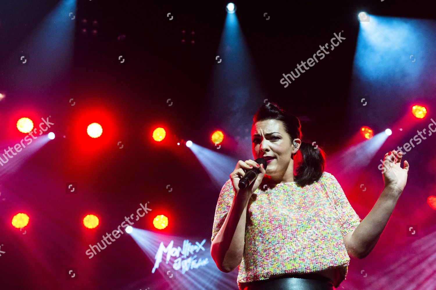 Dutch Singer Caro Emerald Performs On Editorial Stock Photo - Stock ...