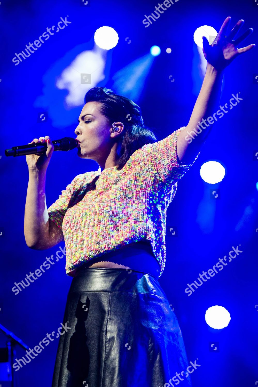 Dutch Singer Caro Emerald Performs On Editorial Stock Photo - Stock ...