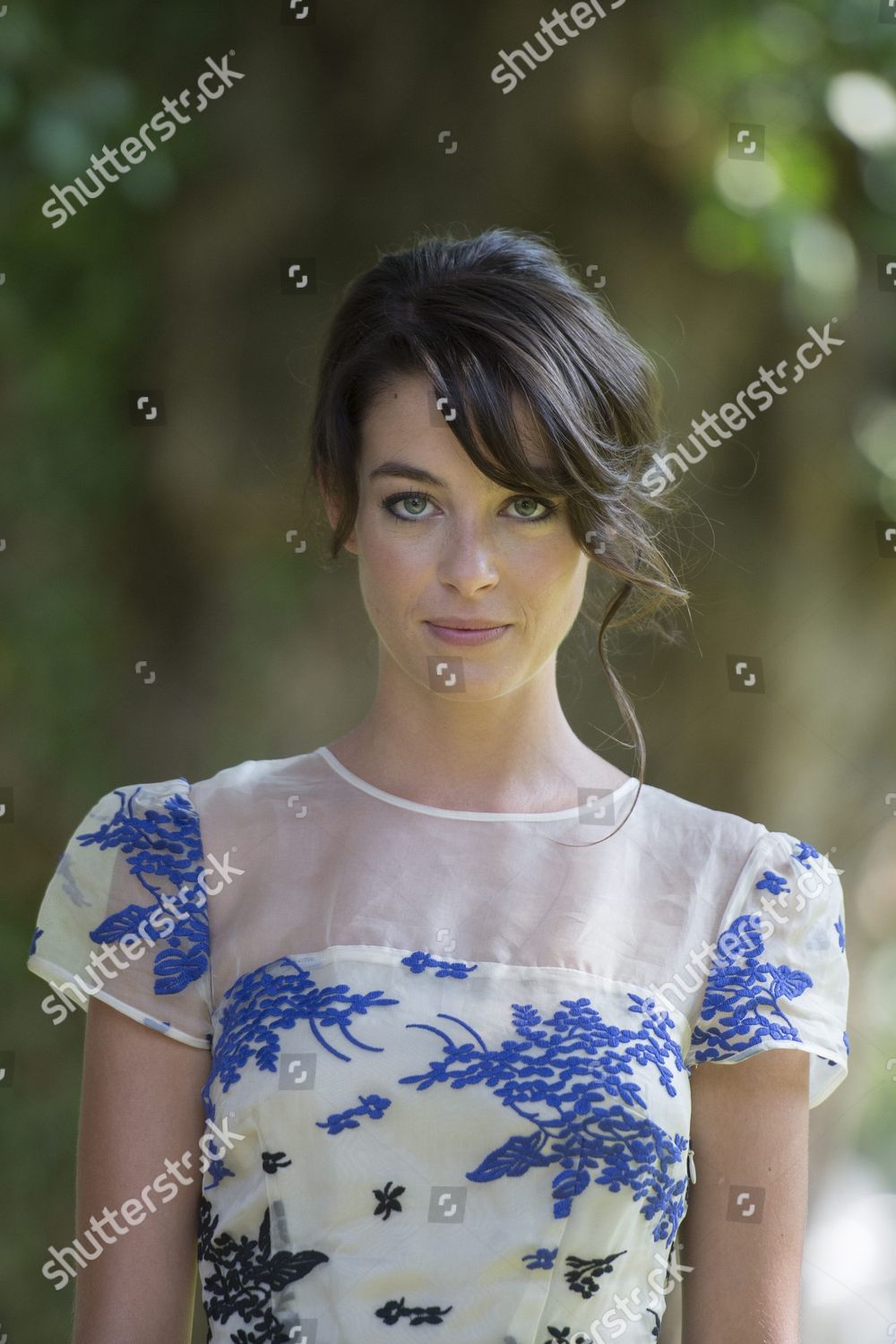 Portuguese Actress Victoria Guerra Poses During Editorial Stock Photo ...