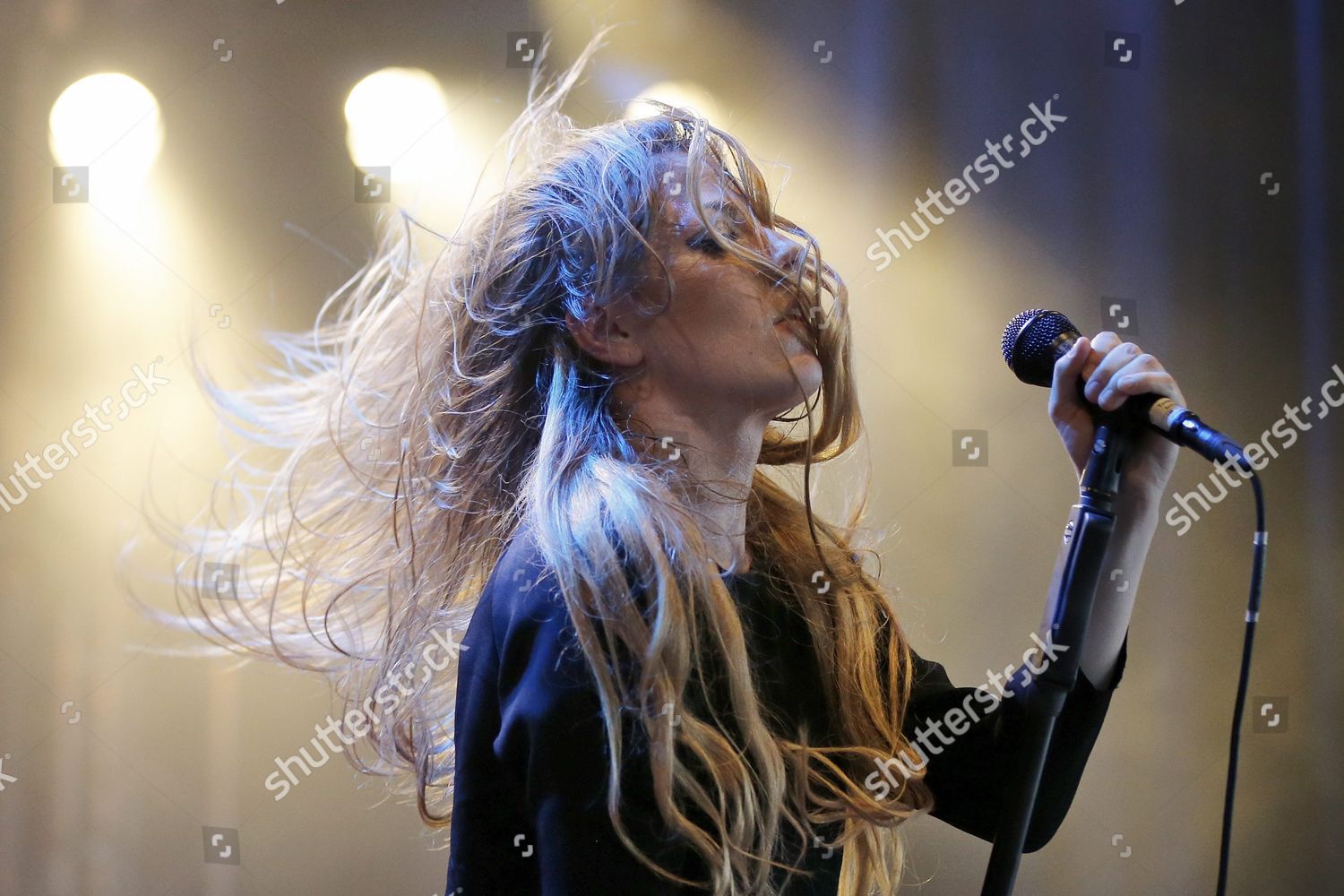 Elin Larsson Singer Swedish Bluesrock Band Editorial Stock Photo ...