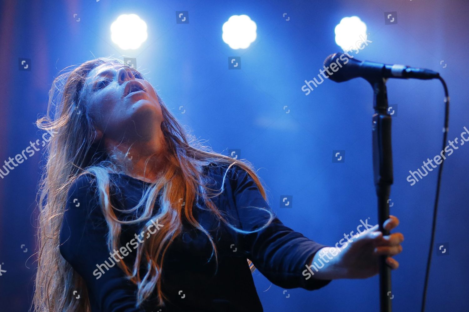 Elin Larsson Singer Swedish Bluesrock Band Editorial Stock Photo ...