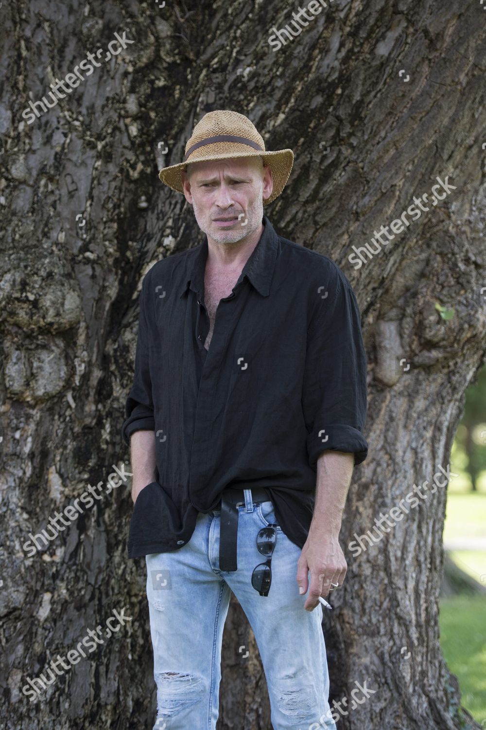 Austrian Actor Johannes Krisch Poses During Editorial Stock Photo ...