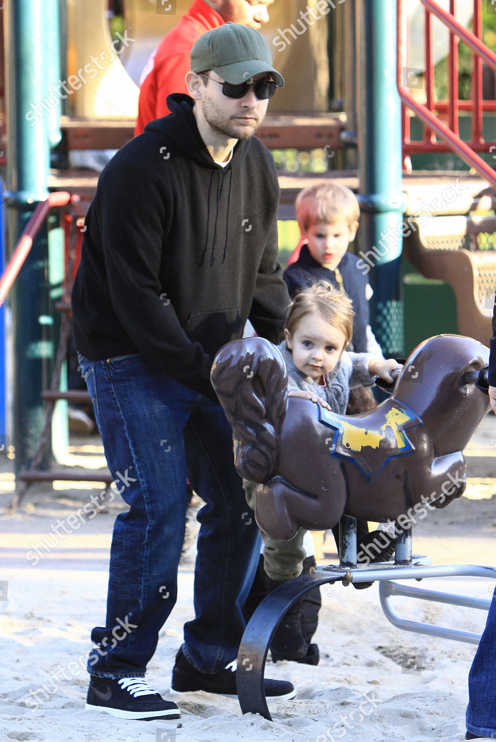 Tobey Maguire Daughter Ruby Sweetheart Maguire Editorial Stock Photo ...