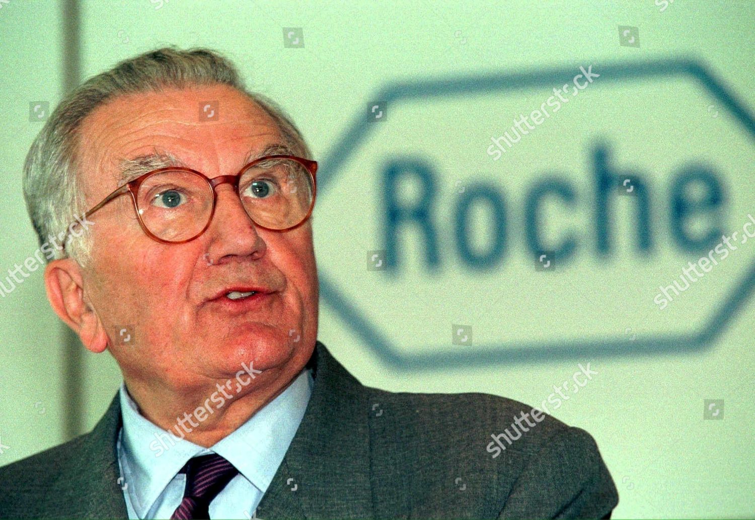 Bas10319990321basel Switzerland Fritz Gerber Chairman Board Editorial ...