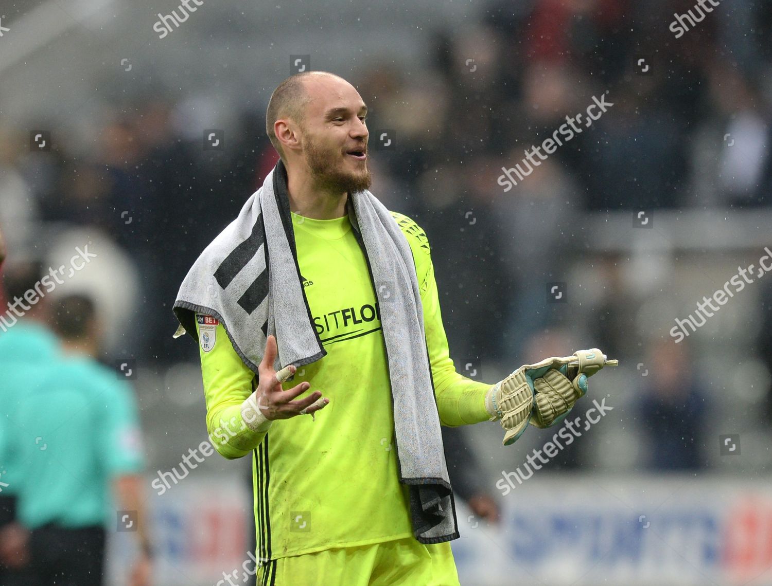 David Button Fulham Celebrates Final Whistle Editorial Stock Photo ...