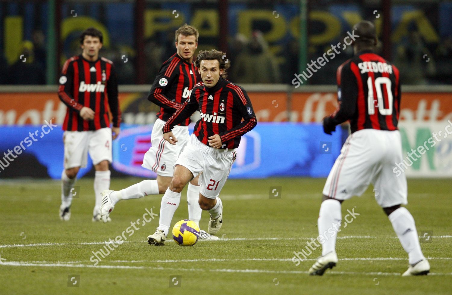 Andrea Pirlo Ac Milan Front David Editorial Stock Photo - Stock Image | Shutterstock